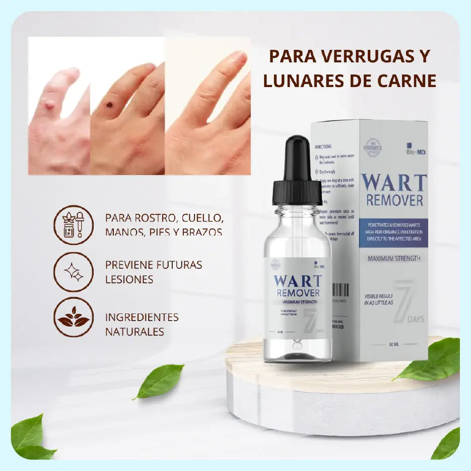 REMOVEDOR DE VERRUGAS WART REMOVER [PV1-META] – Quetzal Salud®